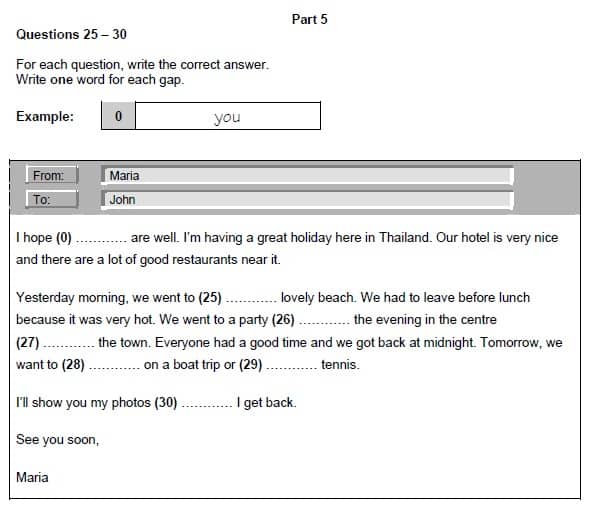 Cambridge A2 Key KET Reading And Writing Part 5 Teacher Phill Cambridge A2 Key KET Reading And Writing Part 5 Teacher Phill