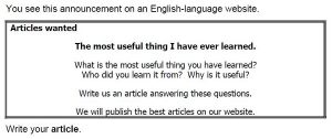 Cambridge B2 First (FCE): How to Write an Article - Teacher Phill