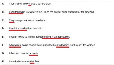 Cambridge B1 Preliminary (PET): Reading Part 4 - Teacher Phill